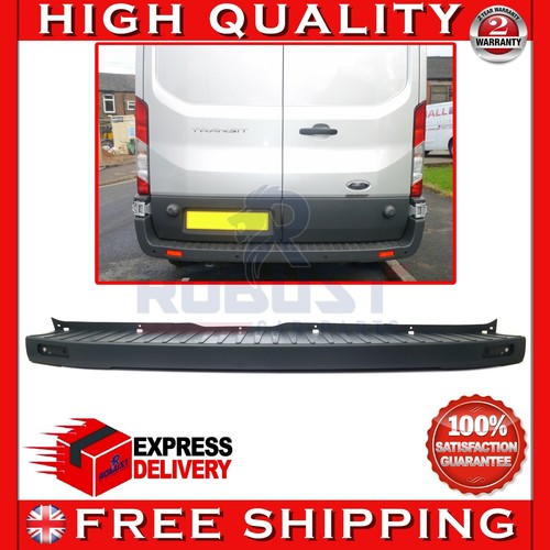 REAR BUMPER CENTRE STEP COVER & END CORNERS CAP FOR FORD TRANSIT MK8 ...