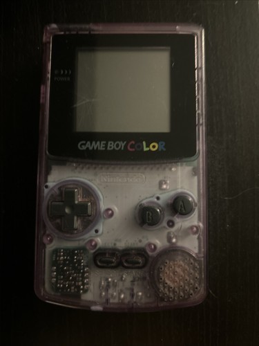 Game boy Color Clear Purple 45496710439| eBay