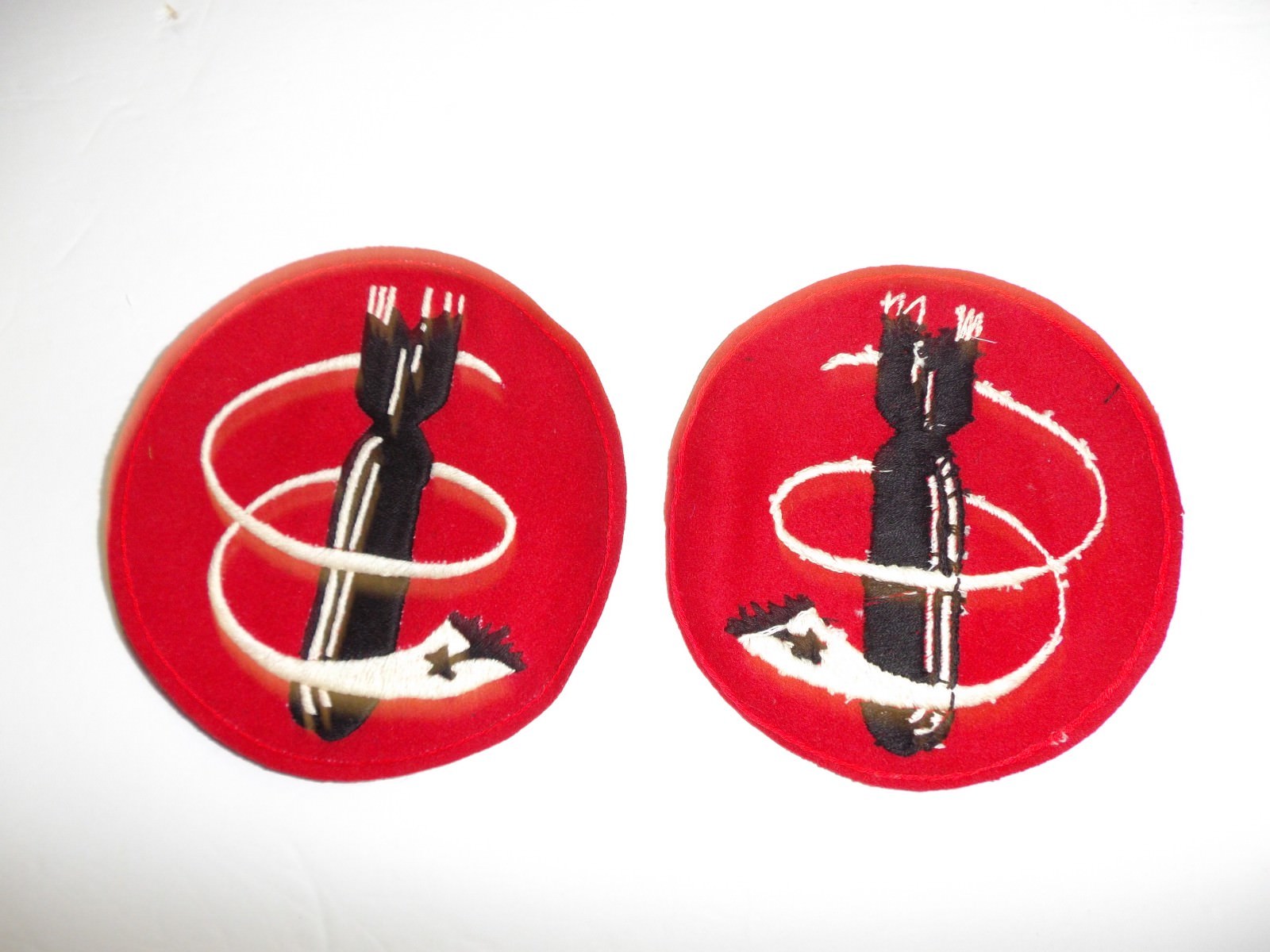 b4371 WW2 US Army Air Force 709 Bomb Squadron Patch 447th Bombardment ...