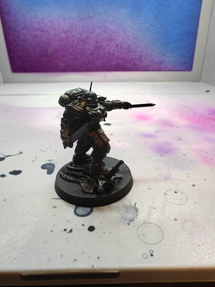 Warhammer 40k Lieutenant with Combi weapon Space Marines | eBay