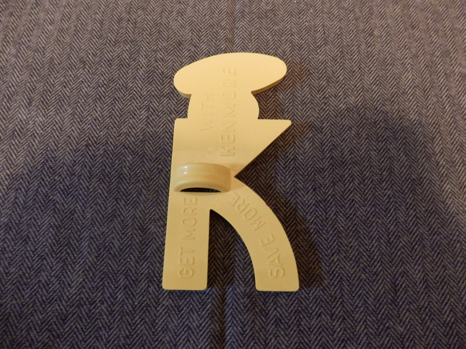 VINTAGE YELLOW KENMORE K COOKIE CUTTER | eBay