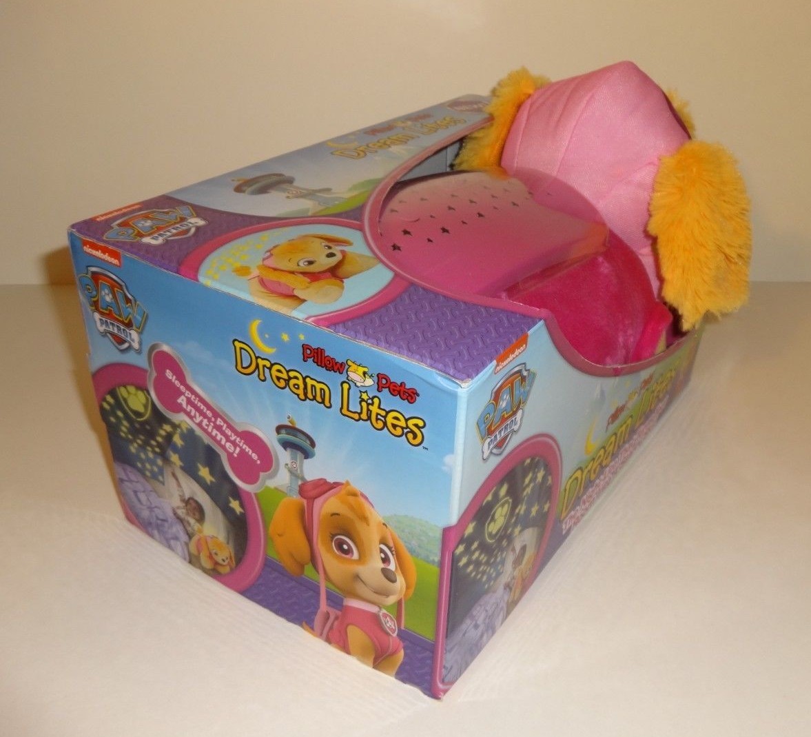 PILLOW PETS PAW PATROL SKYE DREAM LITES STARRY SKY PLUSH NIGHT LIGHT ...