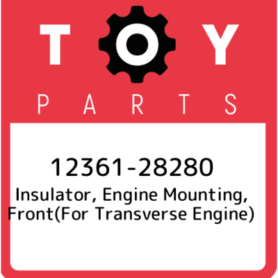 12361-28280 Toyota Insulator, engine mounting, front(for transverse ...
