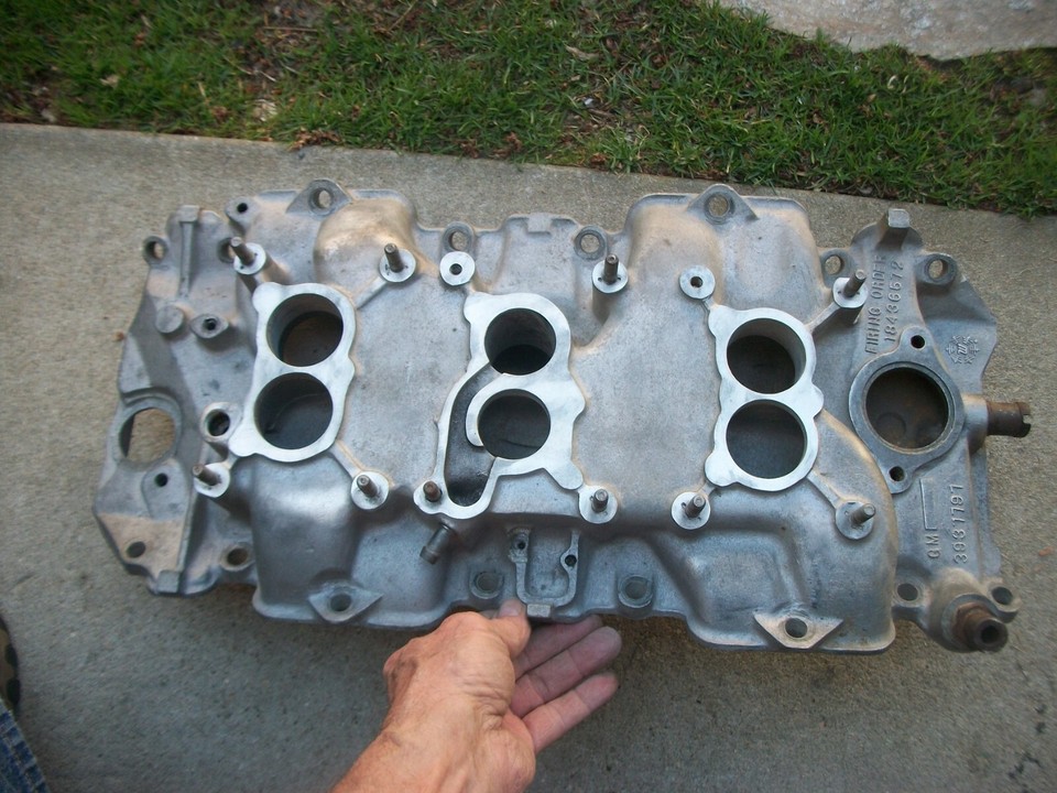 1968-1969 Corvette 427 L-89 RARE Super Nice Tri Power Intake Manifold ...