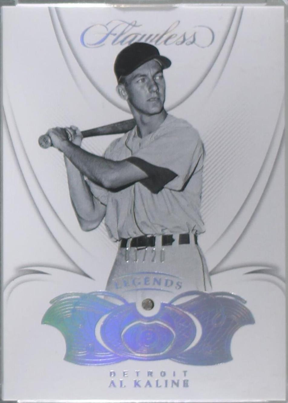 2019 Panini Flawless - Diamond Legends Al Kaline #23 /20 for sale ...