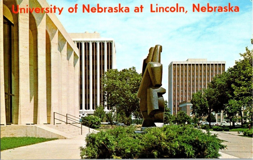 University of Nebraska Lincoln Nebraska Sheldon Memorial Art Gallery Postcard | eBay