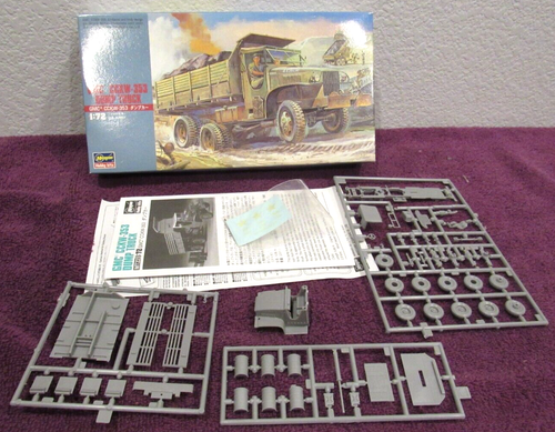 GMC CCKW-353 Military Dump Truck 1:72 Scale Model Kit - Hasegawa #31122 ...