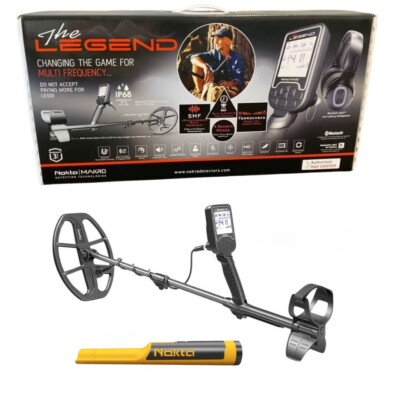 Nokta Legend Metal Detector with LG30 Coil and Free AccuPoint ...