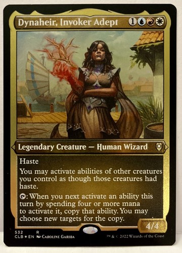 MTG Dynaheir, Invoker Adept - Foil - Commander Legends: Battle for ...