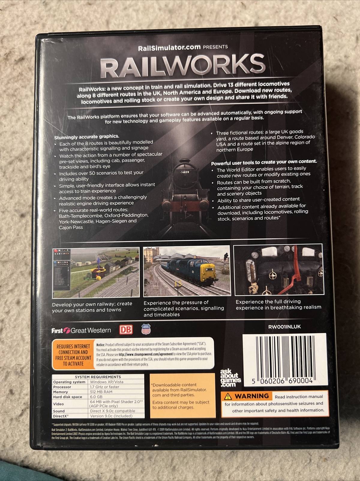 railworks pc game simulator | eBay Australia