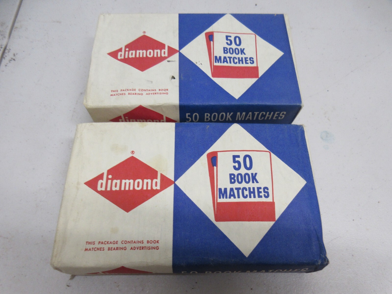 2 Books of Vintage Diamond Matches - 50 Each | eBay