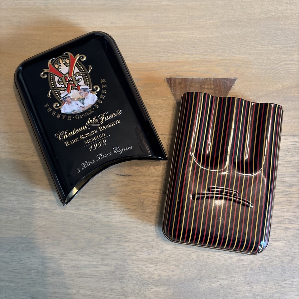 VTG 1992 Arturo Fuente Opus X Rare Estate Reserve Robusto Tin Case ...