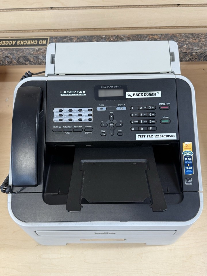 Brother IntelliFax-2840 High-Speed Laser Fax (FAX-2840) 800011138767| eBay