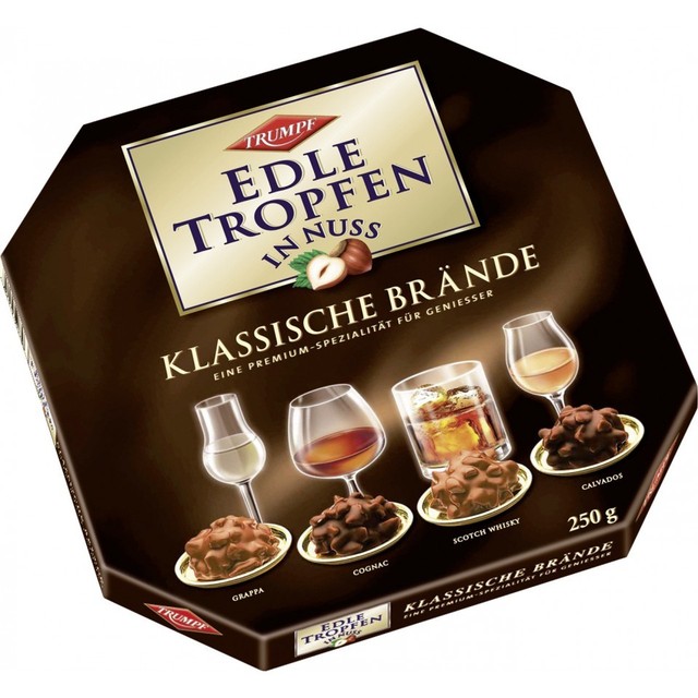 German Liquor Classic Brandy Choco Pralines by TRUMPF Edle Tropfen in ...