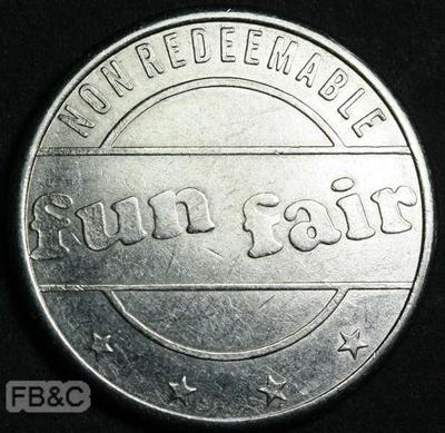 Fun Fair Token -Non-Redeemable - 24mm | eBay Australia