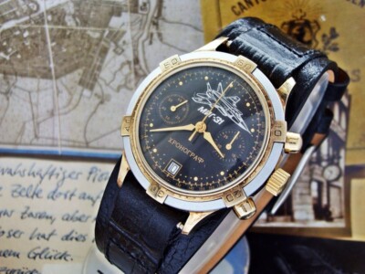 Beautiful rare MIG 23 Pilot Chronograph watch from the 1990s | eBay