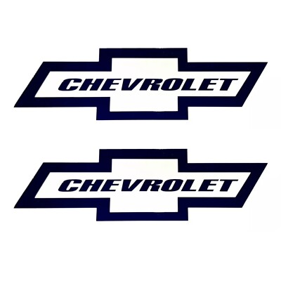 Chevy Bow tie high quality vinyl decal chevy chevrolet camaro silverado ...