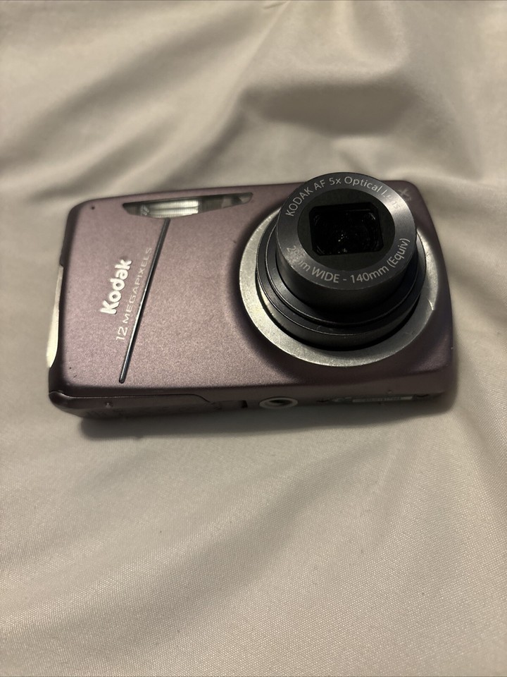 Kodak EasyShare M550 12MP Digital Camera Purple NO BATTERY NO SD CARD ...