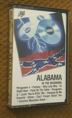 Alabama Cassette Tape In The Beginning 78635991048| eBay