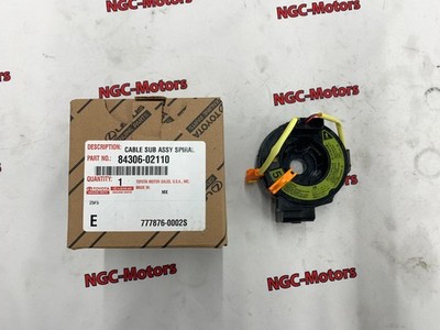 Genuine Toyota Clock Spring Spiral Cable Sub-Assembly 84306-02110 ...