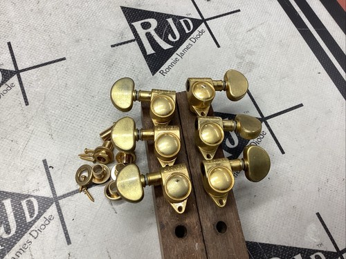 Grover Rotomatic Tuners Tuning Keys Relic Gold 3x3 | eBay