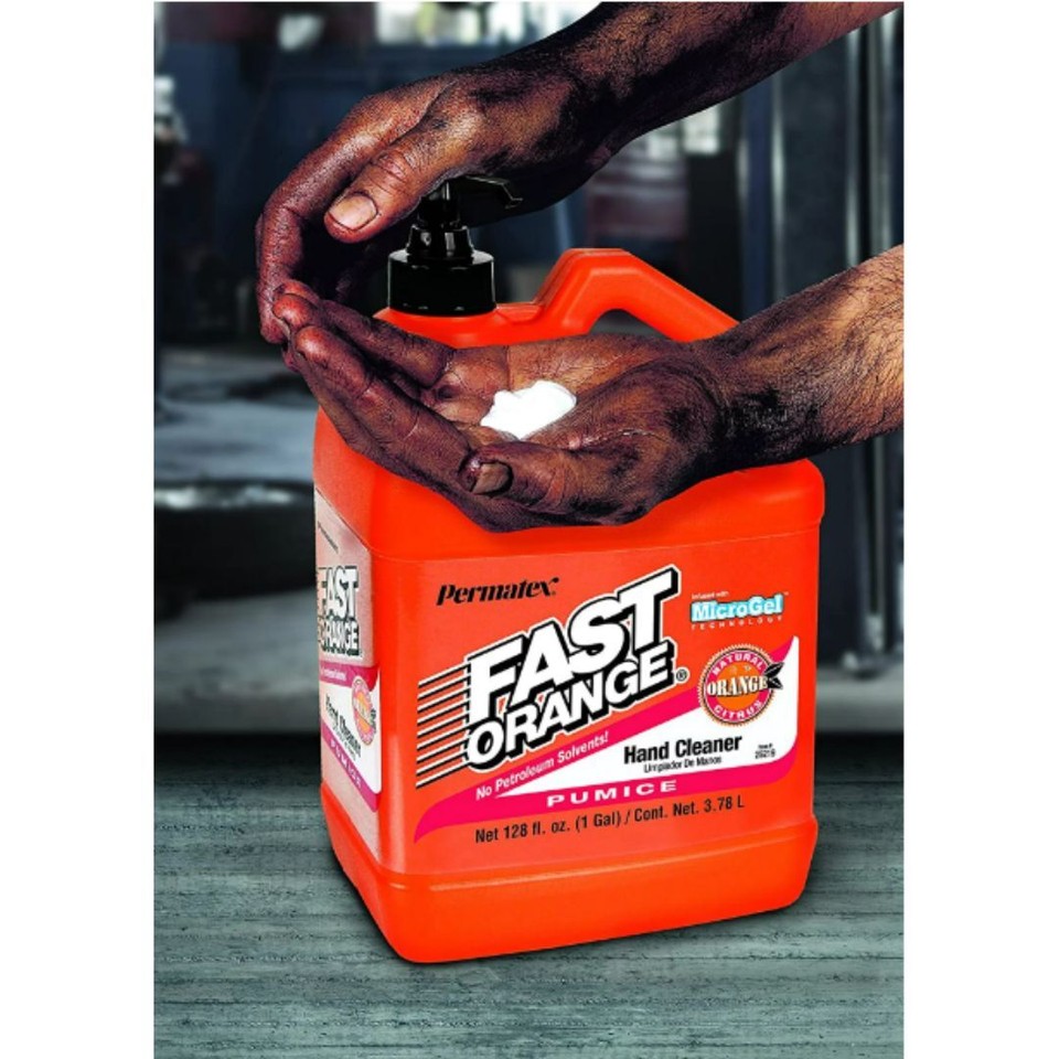 Fast Orange Pumice Hand Cleaner, 1 Gallon Orange Scented – 25219 | eBay