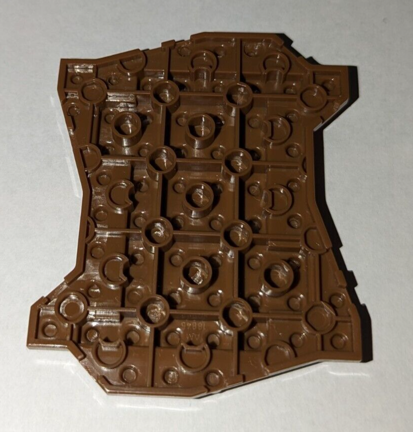 MEGA BLOKS CONSTRUX TERRAIN BASE PLATE 8x10 BROWN HALO COD Toy PIECE ...