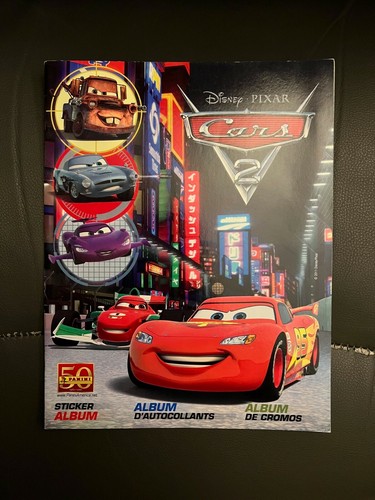 Pixar Disney Panini Cars 2 Sticker Collection Album New | eBay