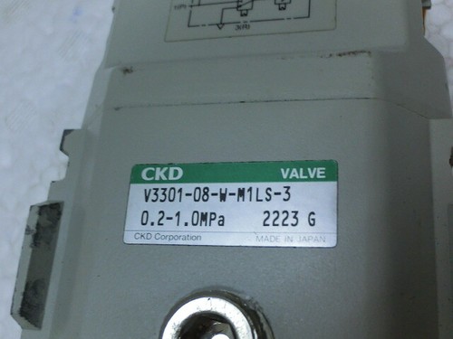 CKD V3301-08-W-M1LS-3 Valve 0.2-1.0mPa 2223G Jp 94622 for sale online ...
