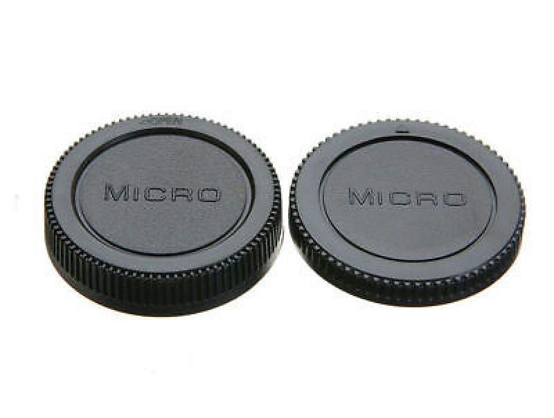 10 x M4/3 Lens Rear Cap Back + Camera Body Cap Cover for Micro 4/3 ...