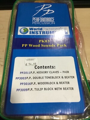Performance Percussion PK03 PP Wood Sounds Pack | eBay
