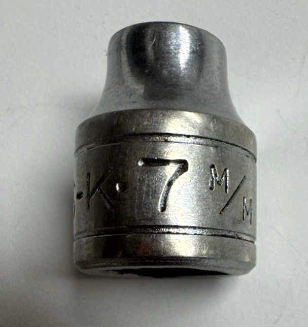 S-K USA 6 Point 3/8 Drive Socket Metric 7MM Model 307 USA | eBay UK