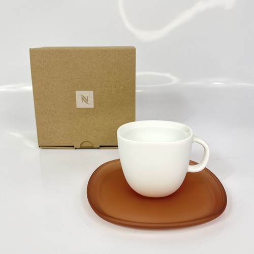 Nespresso Lume Collection White Matte Porcelain Espresso Coffee Cup ...
