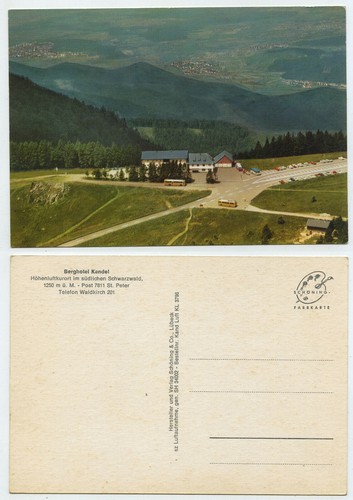 66130 - St. Peter - Berghotel Kandel - Luftbild - alte Ansichtskarte ...