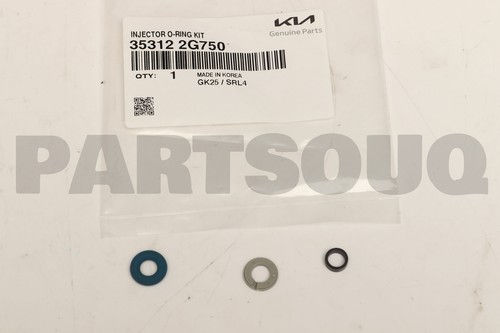 353122G750 Genuine Hyundai / KIA INJECTOR O-RING KIT | eBay