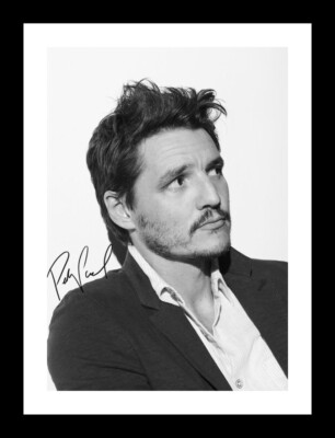 PEDRO PASCAL AUTOGRAPHED SIGNED & FRAMED PHOTO PRINT | eBay