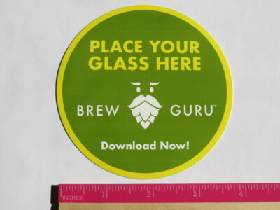 Beer STICKER ~ BREW GURU: American Homebrewers Association App for ...