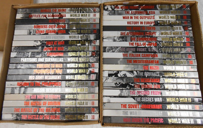 Complete Series Time-Life WORLD WAR II 39 Volume Set - HC VGC | eBay