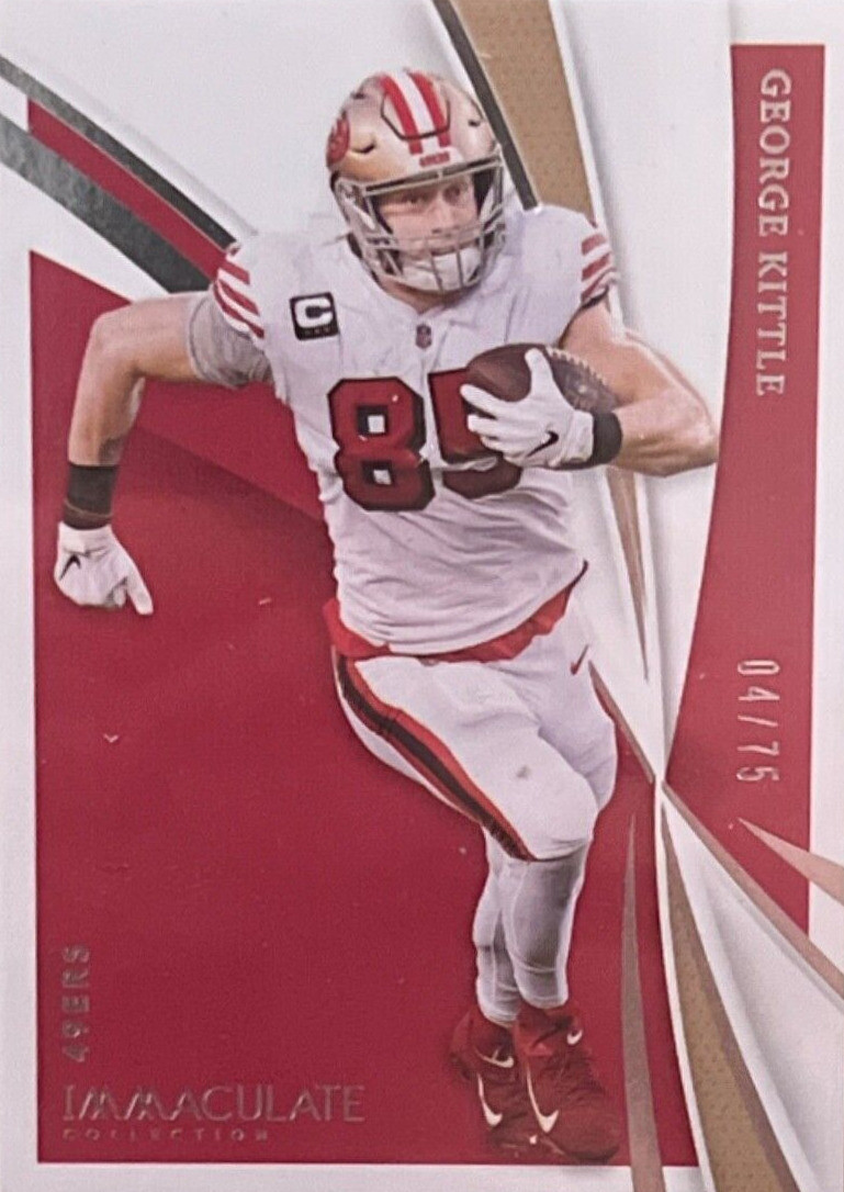 2021 Panini Immaculate Collection - #66 George Kittle /75 for sale ...