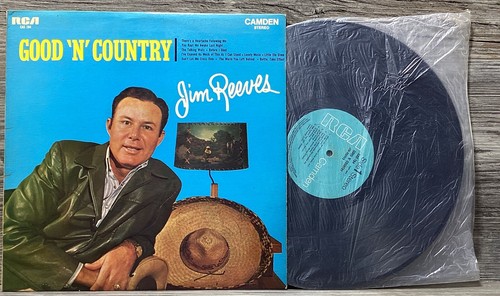 LP Good N Country Jim Reeves Vinyl Record 1963 Vintage Country Western ...