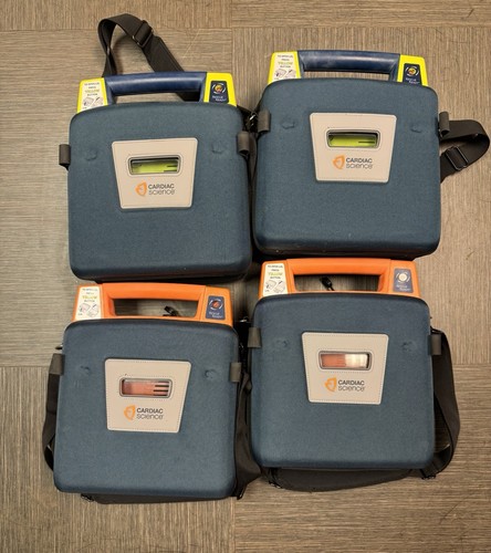 Lot Of 4 Cardiac Science Powerheart AED’s G3 9390A-1001 No Pads Or ...