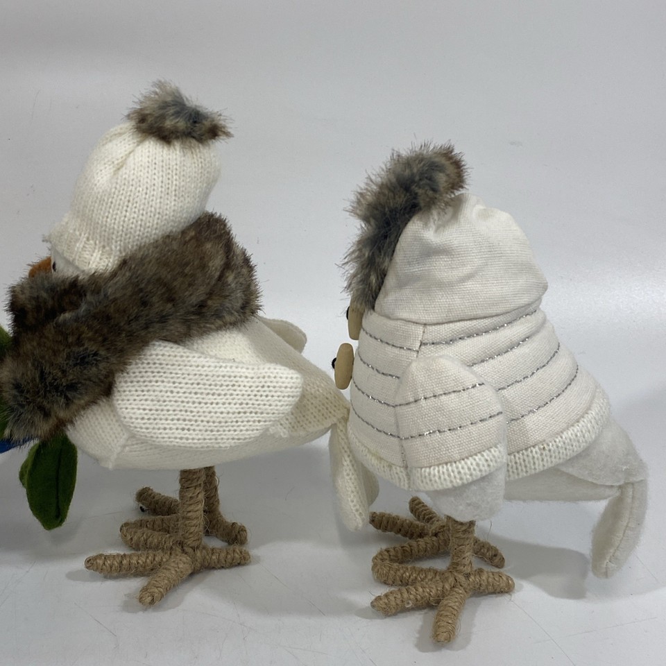 Target Spritz Birds Lot Of 4 Featherly Friends Christmas Fall & Winter ...