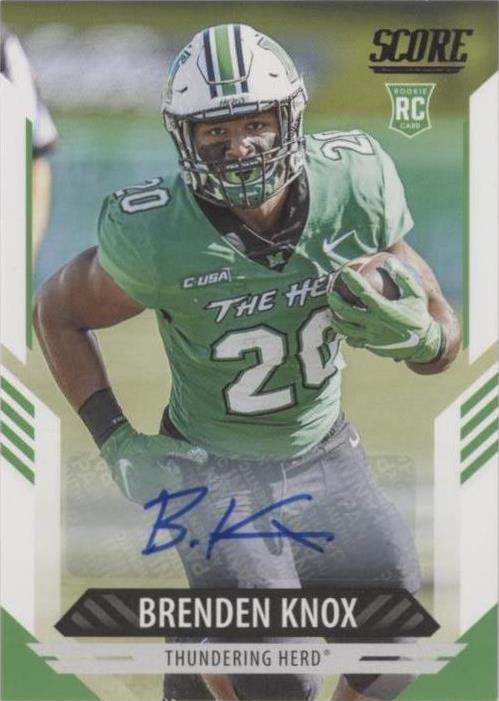 2021 Score - Rookies Brenden Knox #366 Signatures (AU, RC) for sale ...