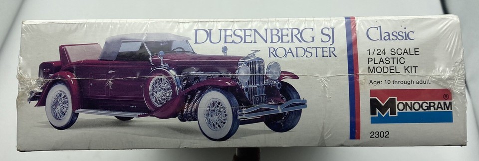 VTG (1979) 1934 Duesenberg SJ Roadster MONOGRAM 2302 1:24 Luxury Car ...