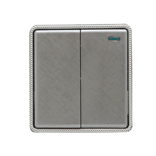 Brushed Chrome Light Switches & Sockets Full Range Satin Chrome with ...