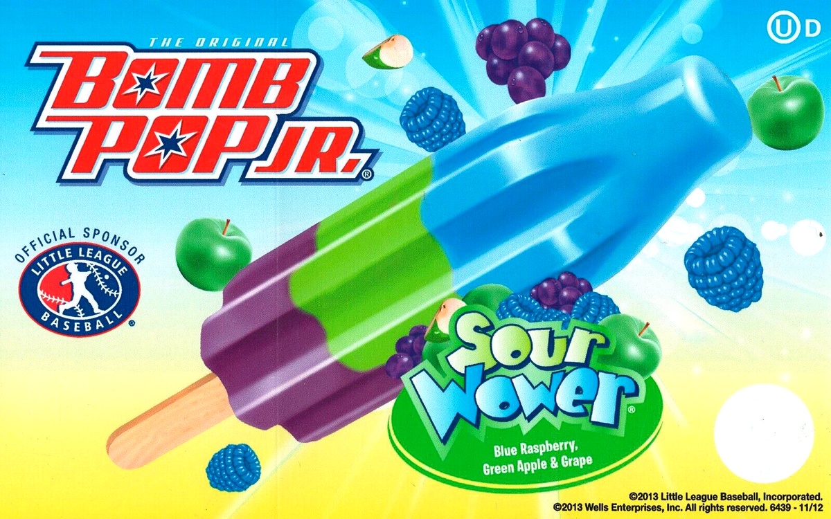 Bomb Pop Popsicle