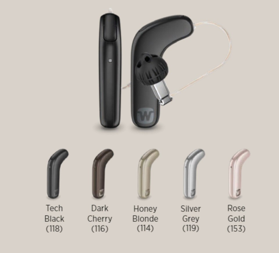 A Pair of New Widex SmartRIC Premium 440 R D Rechargeable/ Charger ...