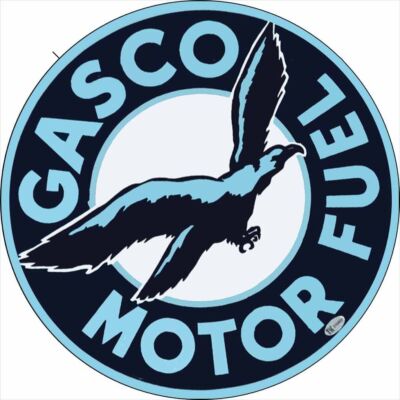 Gasco Motor Fuel Plasma Cut Metal Sign | eBay