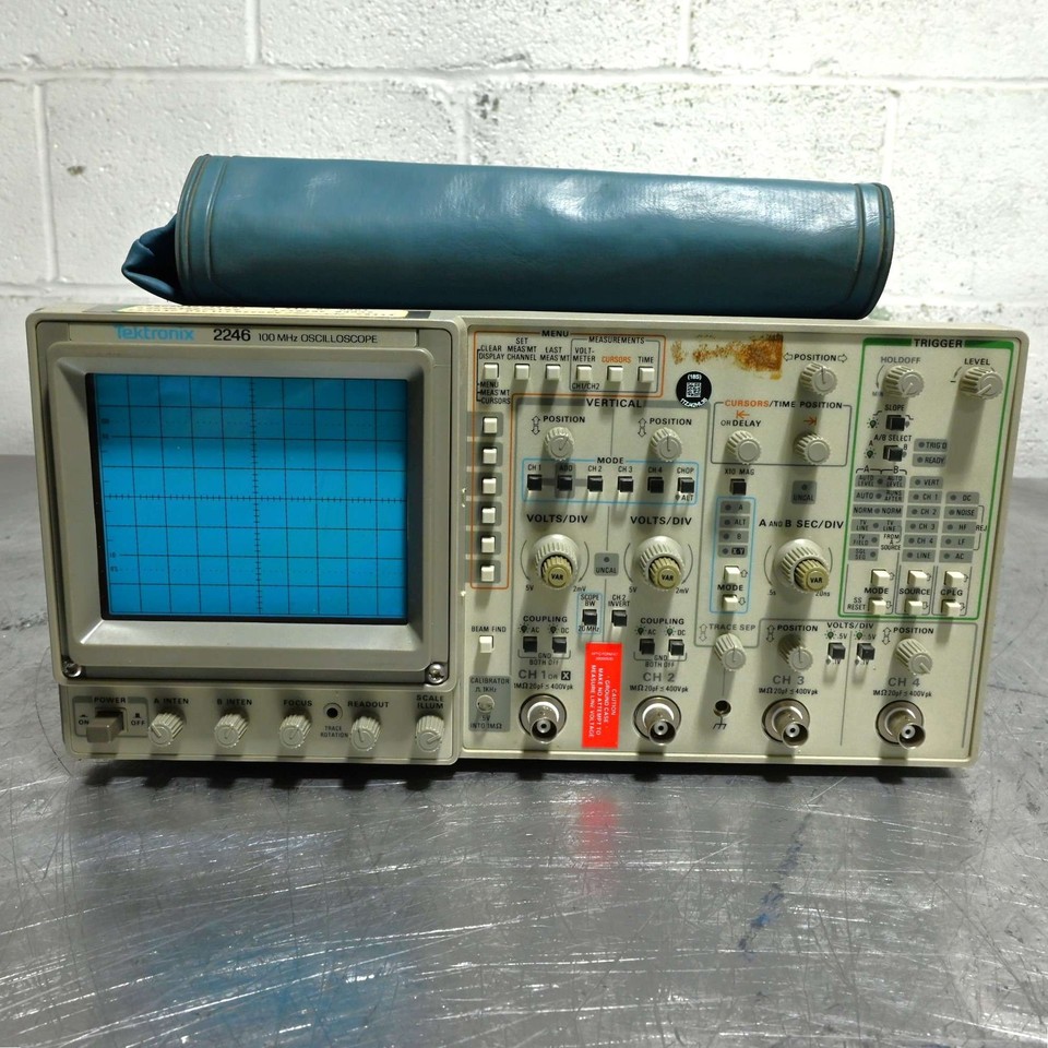 Tektronix 2246 100 MHz 4-Channel Oscilloscope 2246MODA - Tested | eBay