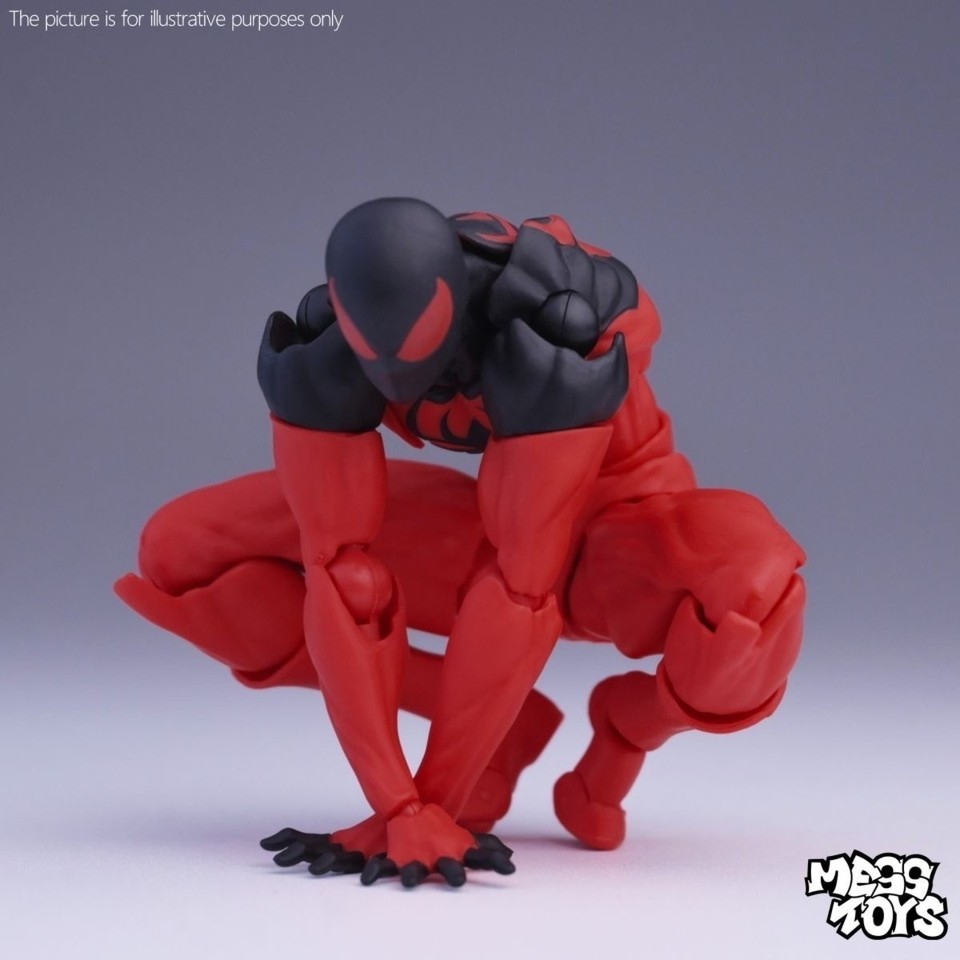 CT Toys Messtoys Spider-Man Kaine Parker Red Spider Action Figure Boxed ...